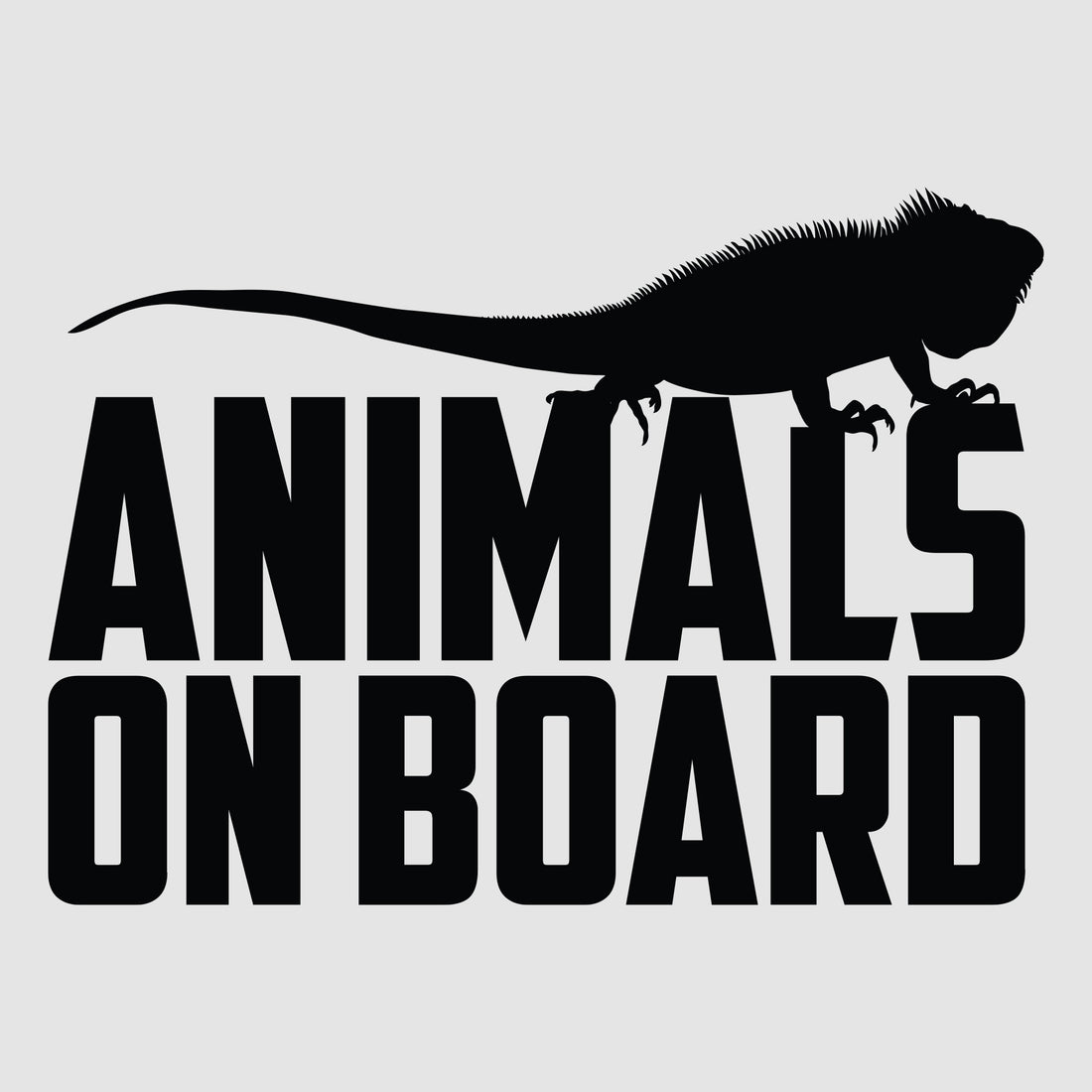Animals On Board - Reptile – CustomCarStickers