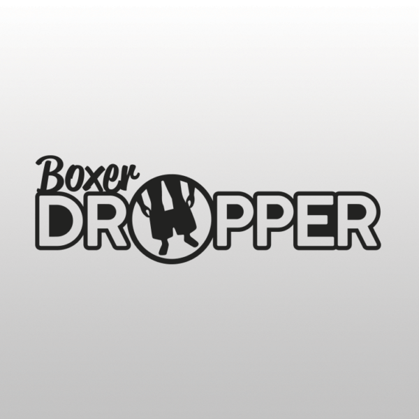 Boxer Dropper Car Sticker | Custom Car Stickers